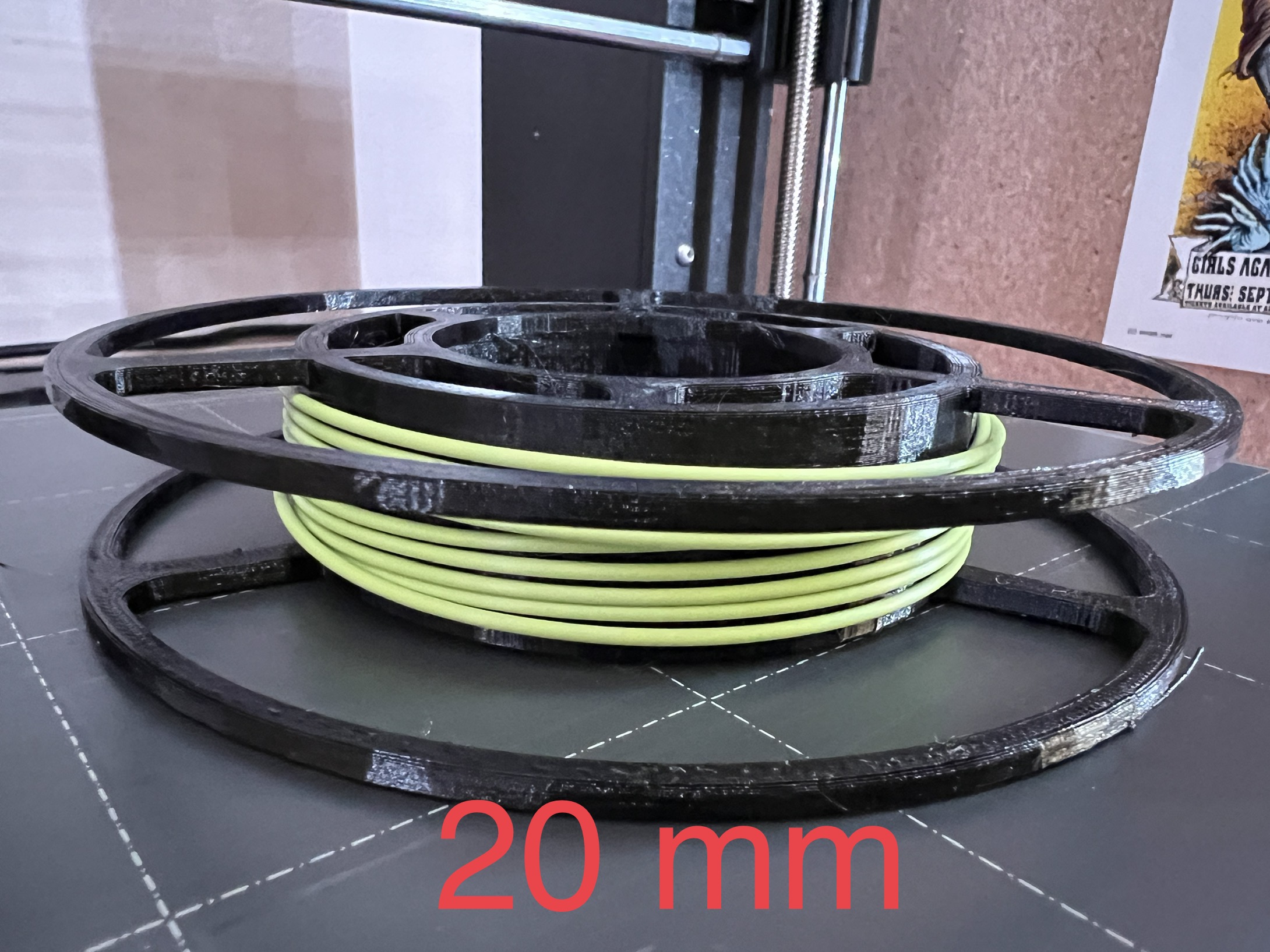 Mini Spool for Left Over Filament - Includes Drill Attachment for fast ...