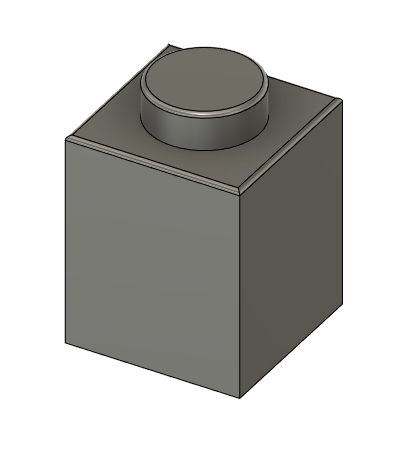 Lego Brick 1x1 by Fudge | Download free STL model | Printables.com