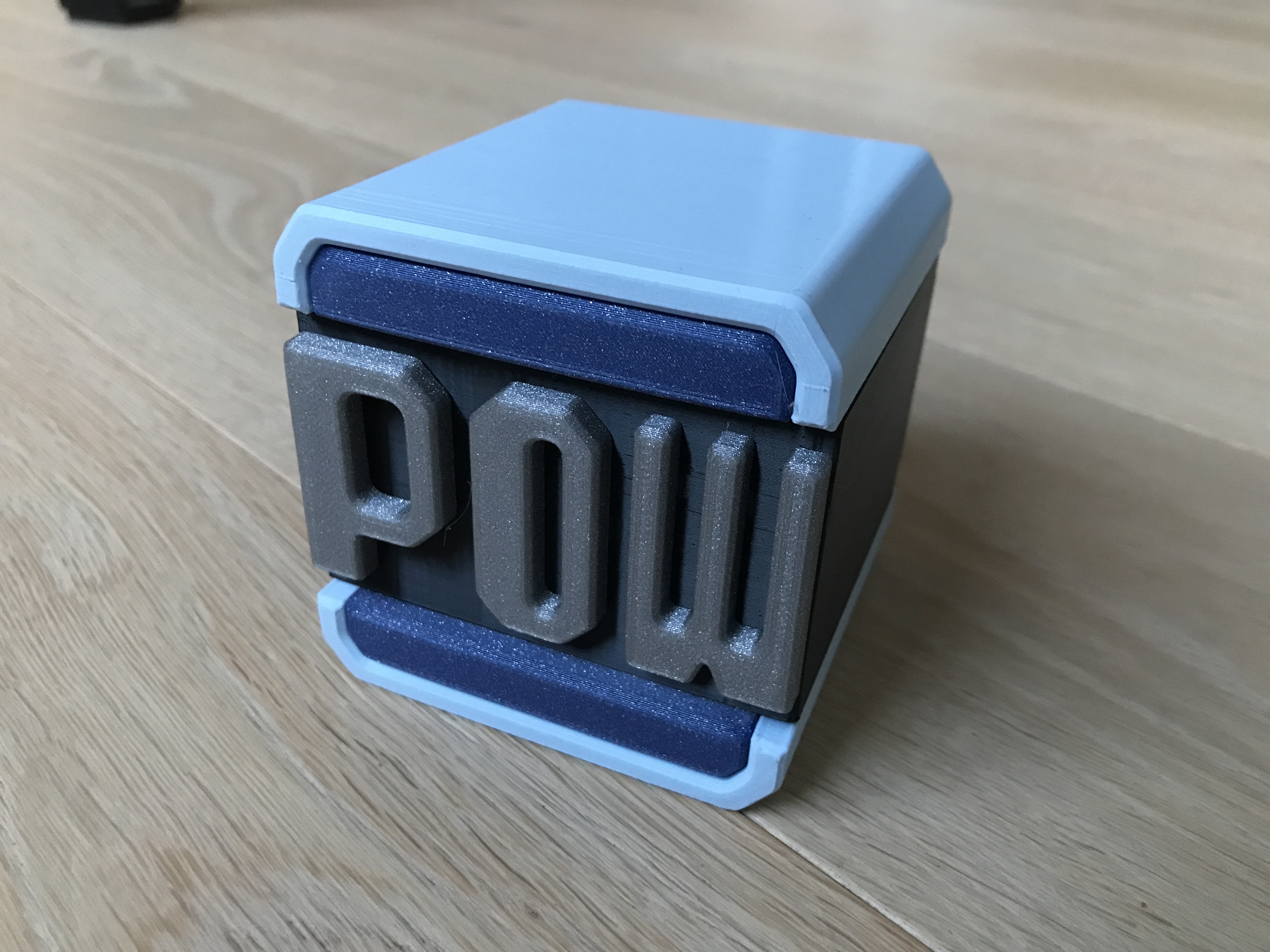 Block POW Nintendo Switch game cartridge holder by Xilow | Download ...