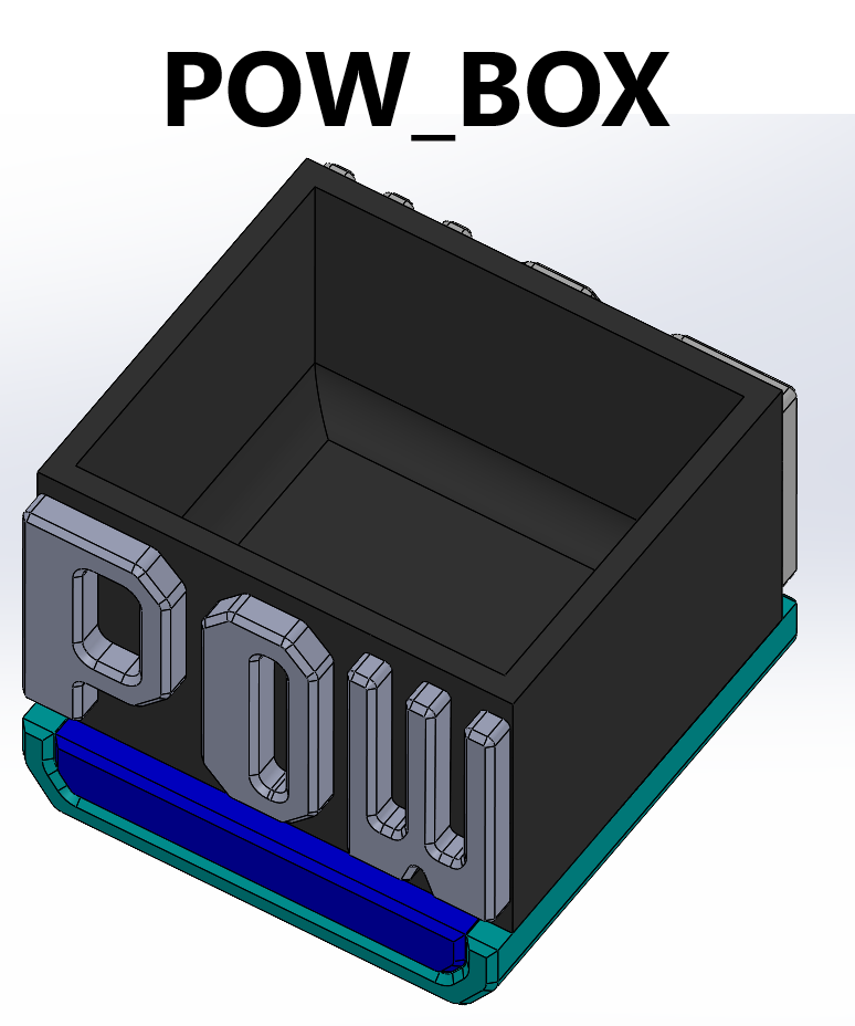 Block POW Nintendo Switch game cartridge holder by Xilow | Download ...