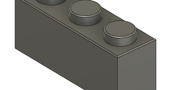 Lego Brick 3x1 by Fudge | Download free STL model | Printables.com