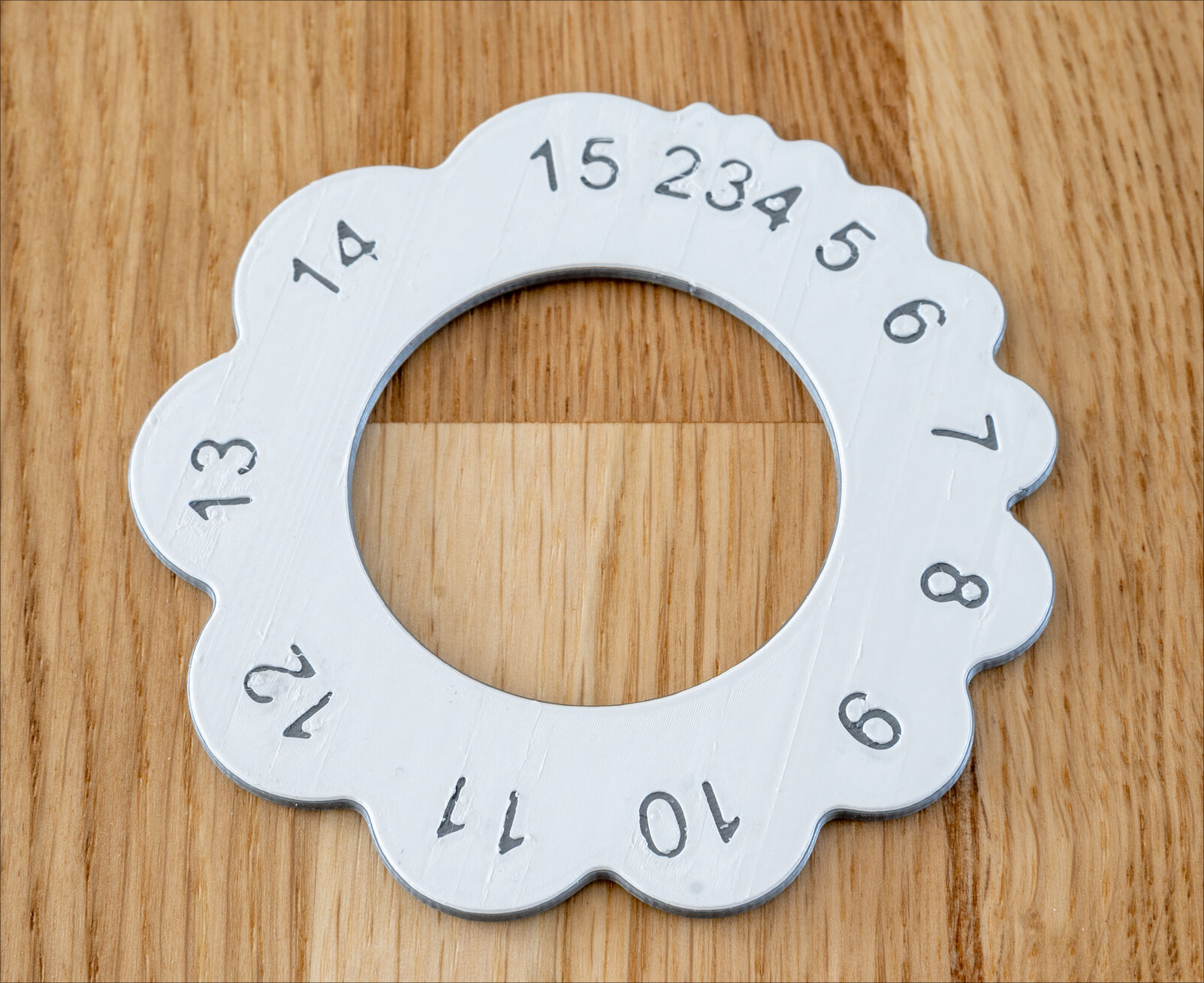 Compact outer radius gauge by Bent Derailleur | Download free STL model ...