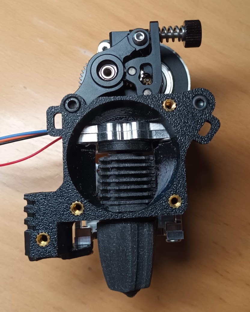 40mm fan and 8mm probe holder for VZbot ratrig printhead and extruder ...