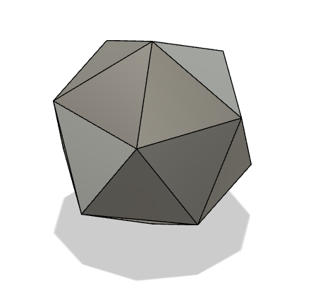 Icosahedron by Auzziebogan26 | Download free STL model | Printables.com