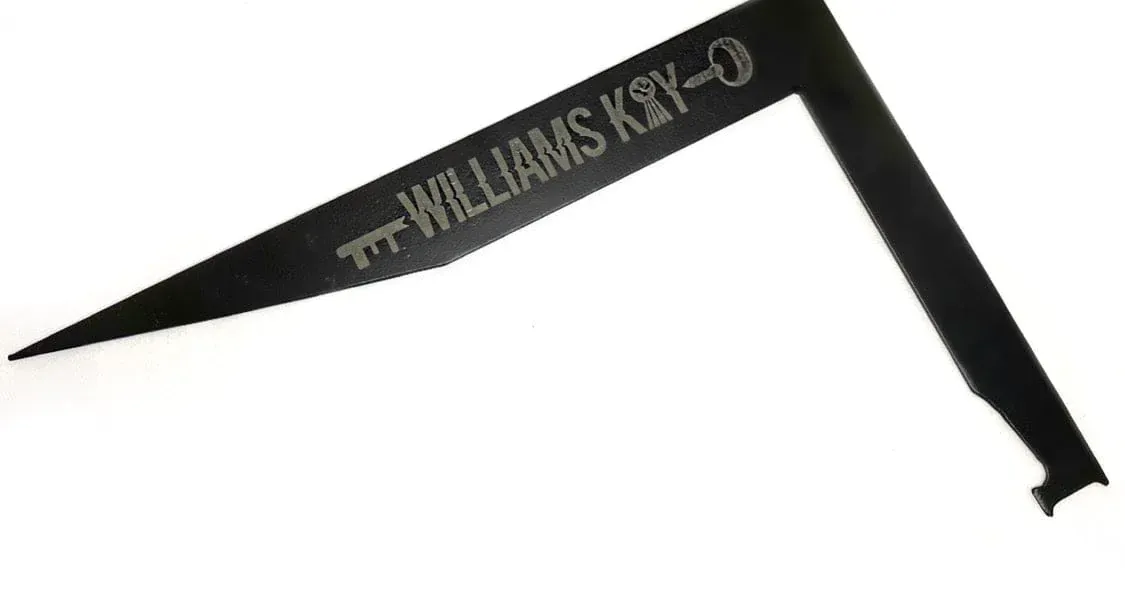 The Williams Key - 2 part 3D printed version by Martin Daskalov ...