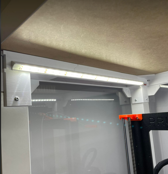IKEA Lack led holder 45° by Dbarcik | Download free STL model ...