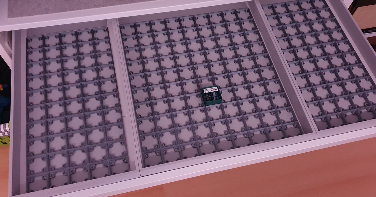 IKEA KOMPLEMENT Gridfinity Fitter by David E. C. Kopczynski | Download ...