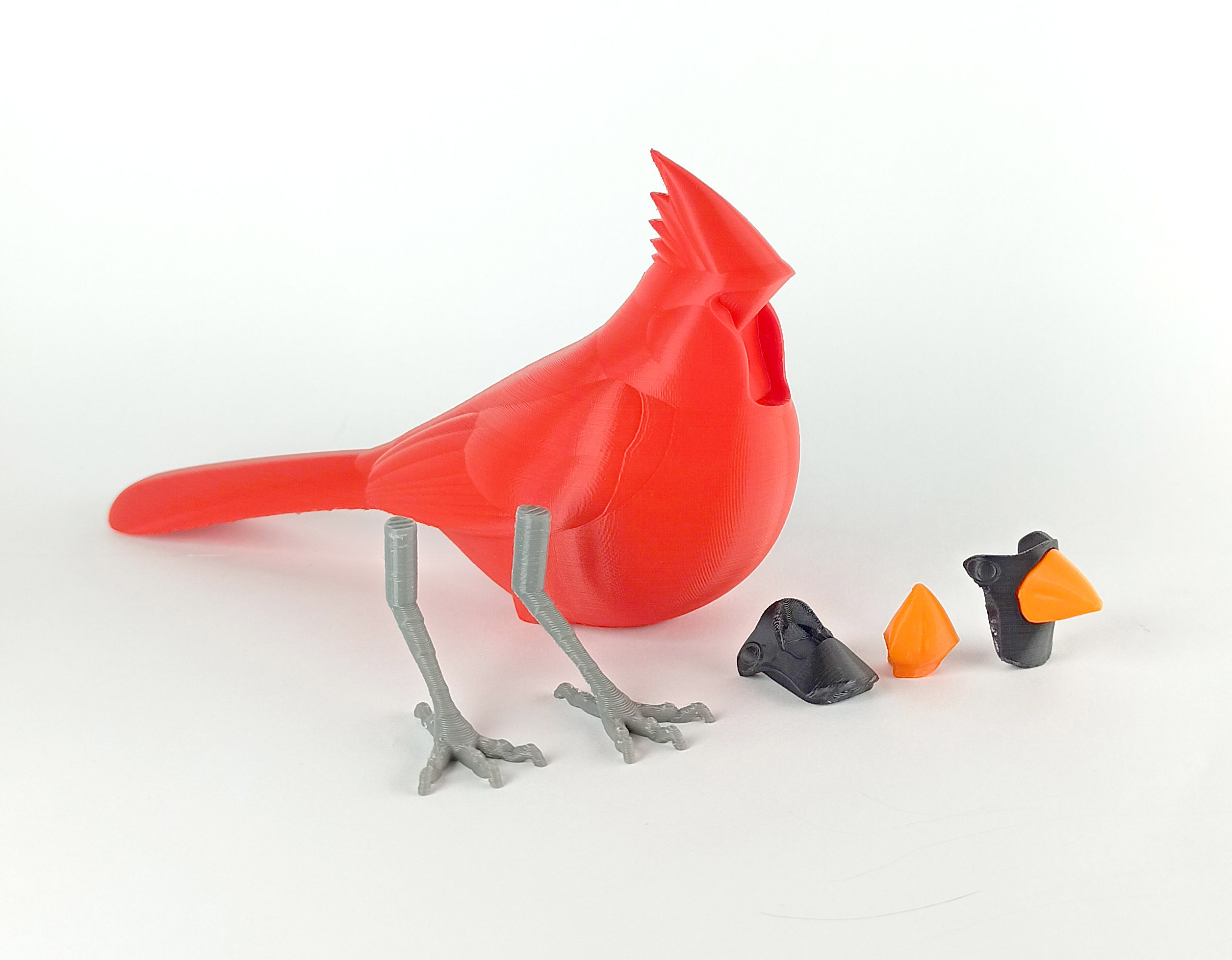 Northern Cardinal "puzzle" by GreenCopper | Download free STL model ...