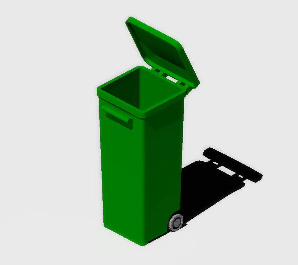 Waste container by Guido | Download free STL model | Printables.com