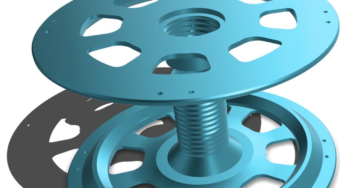 250g Spool Adapter for Bambu Lab AMS by RC3D | Download free STL model ...