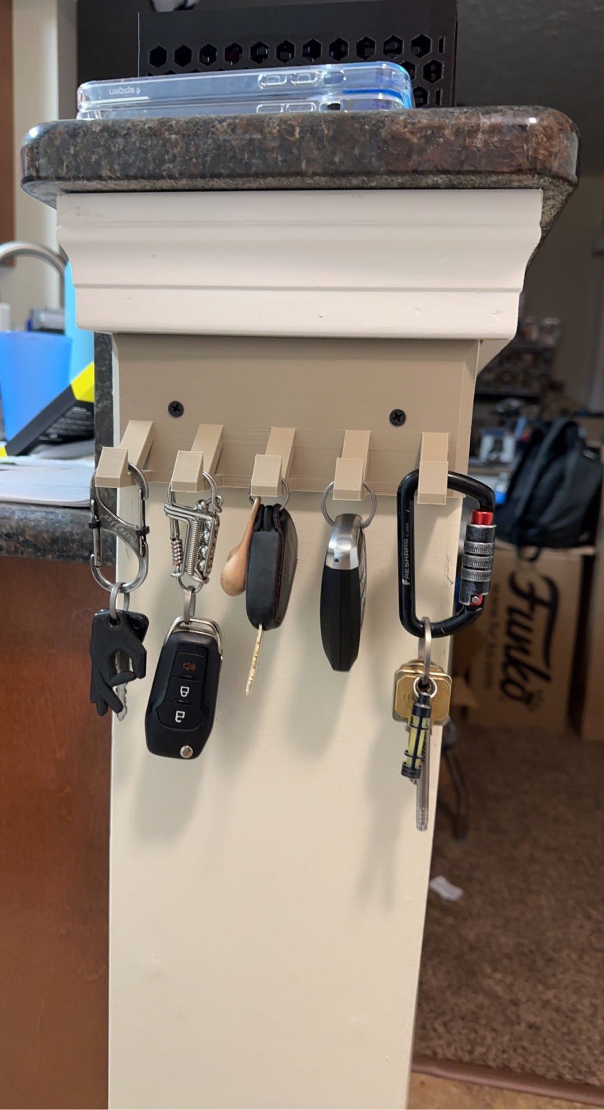 2 Simple Key Racks von Gurgle | Kostenloses STL-Modell herunterladen ...