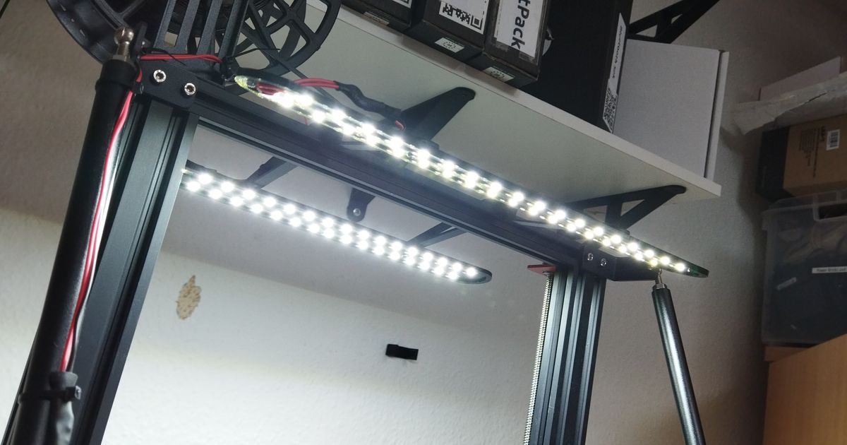 Dual-Arm 300mm Lightbar by Adam Oellermann | Download free STL model ...