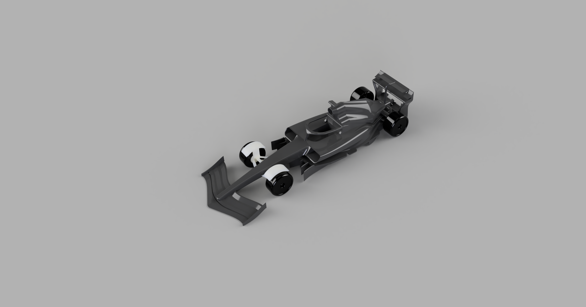 F1-Car by Justbanana18 | Download free STL model | Printables.com