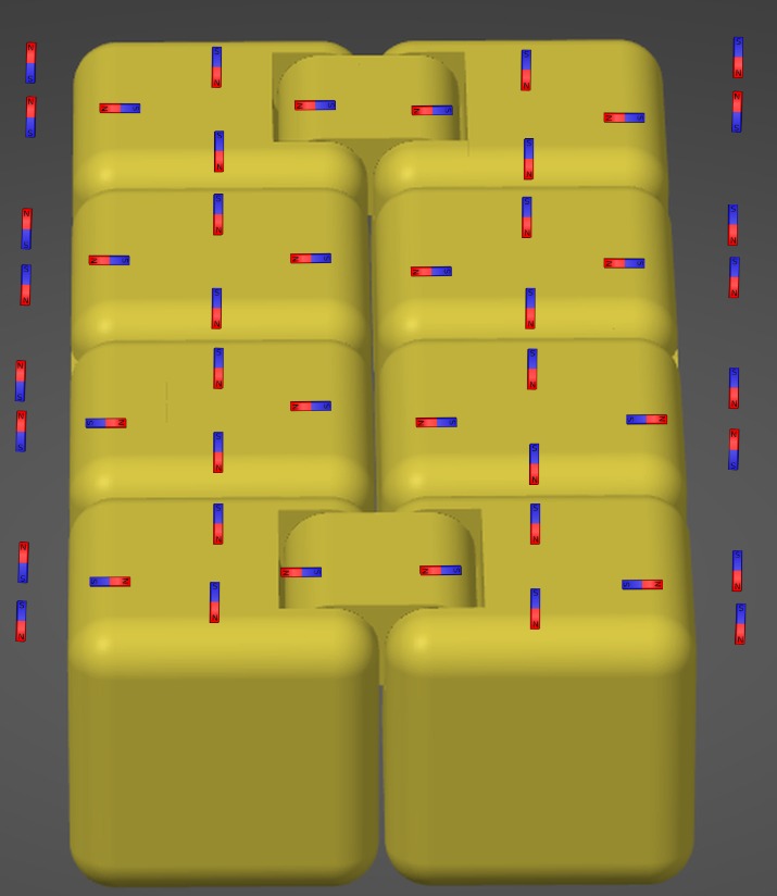 Magnetic fidget infinity cube por Brix | Descargar modelo STL gratuito ...