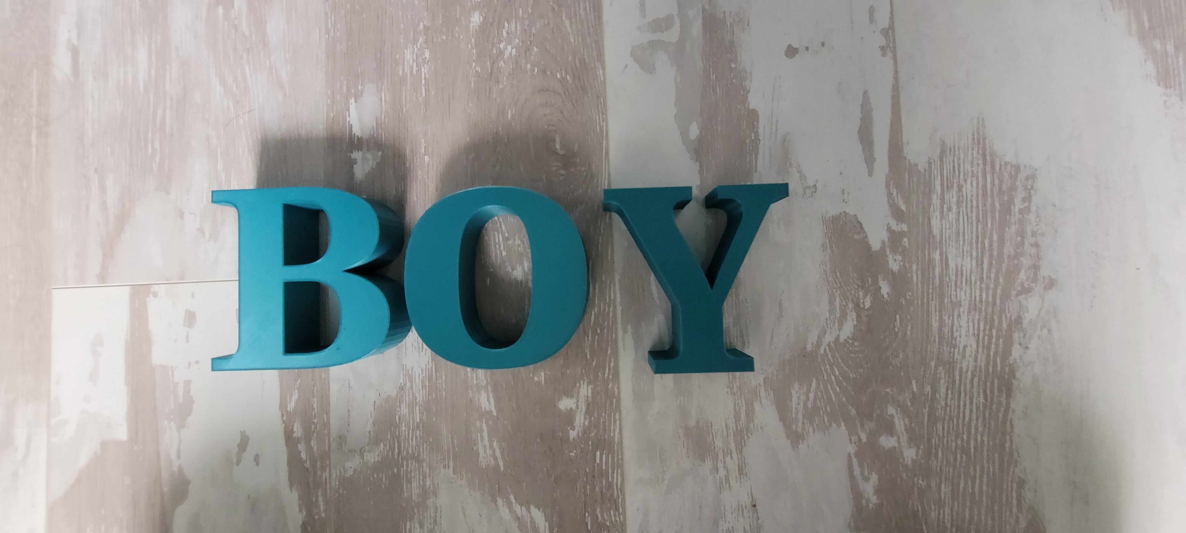 BOY lettring / Lettrage BOY by Akenath | Download free STL model ...