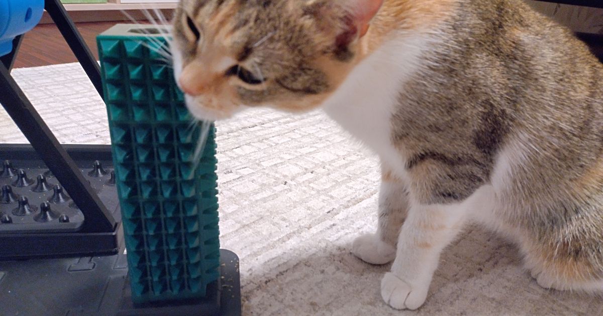 cat self scratch post by Magda j | Download free STL model | Printables.com