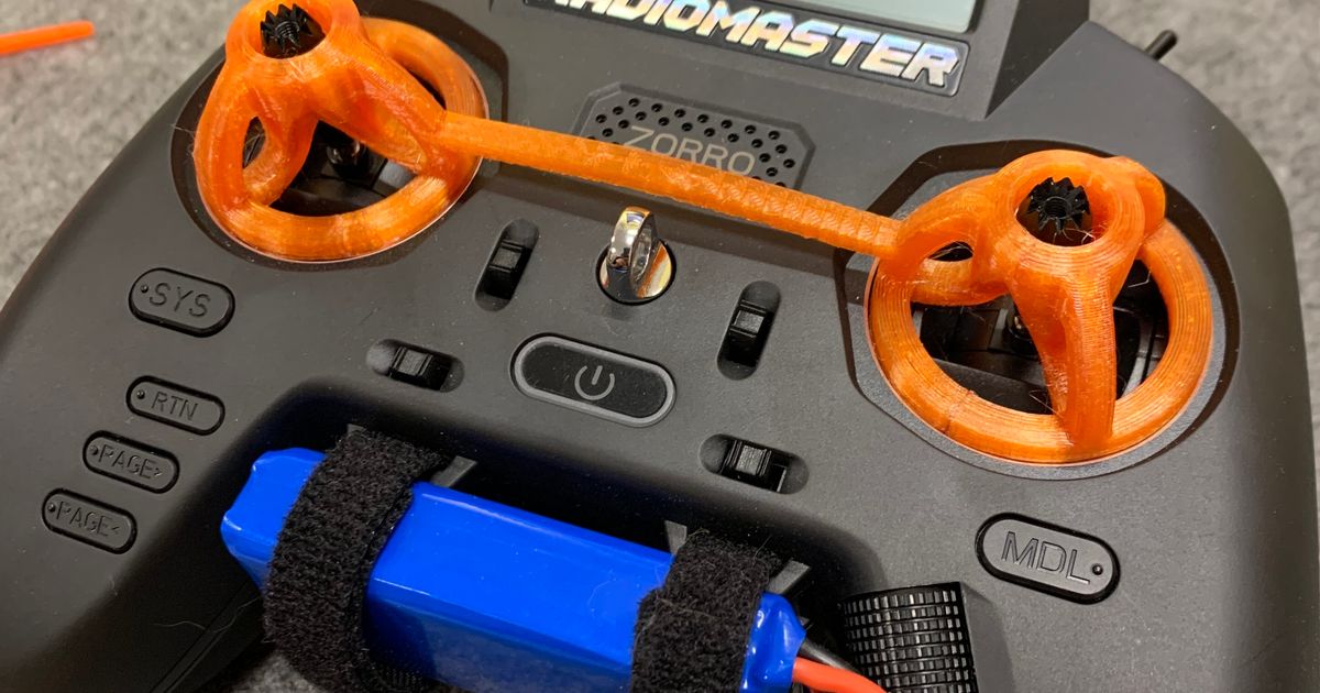 Radiomaster Zorro gimbal protector by koiiiak | Download free STL model ...