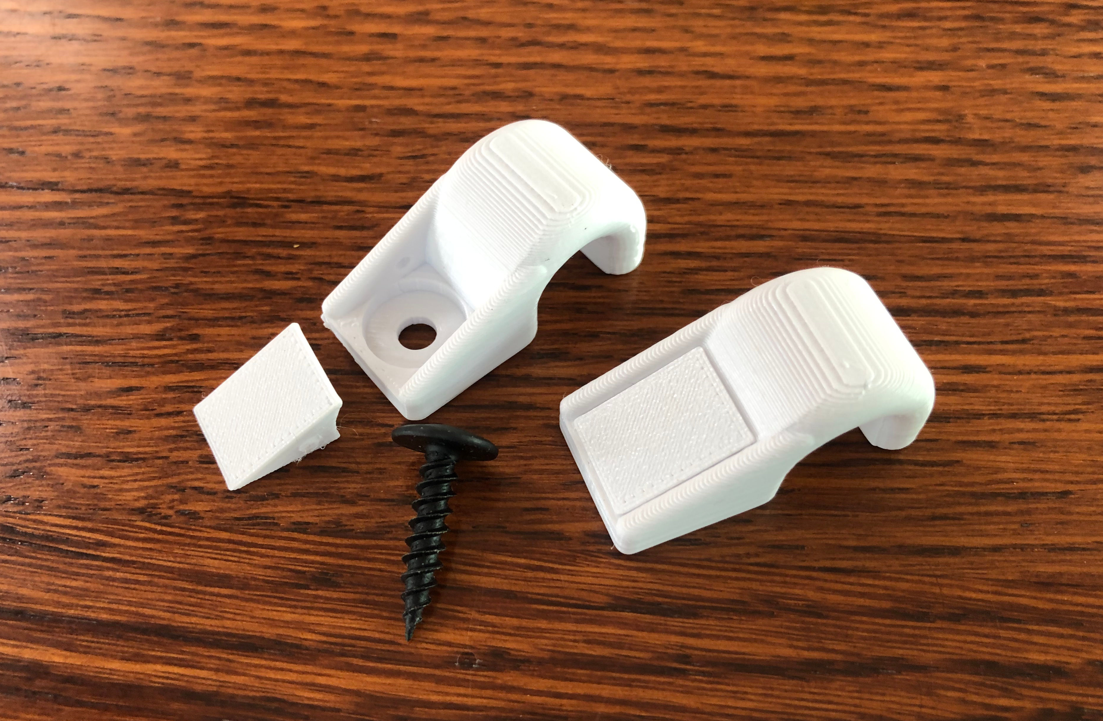 Wall Cable Clamp (SCAD) by tjsoco | Download free STL model ...