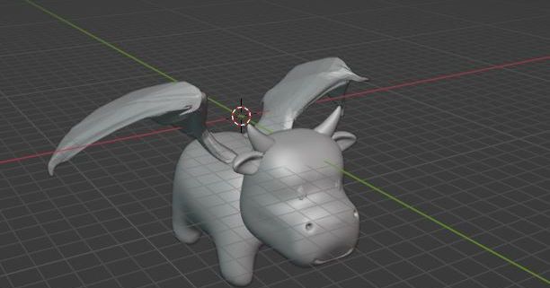 Dragon cow by Philbo-naggins | Download free STL model | Printables.com