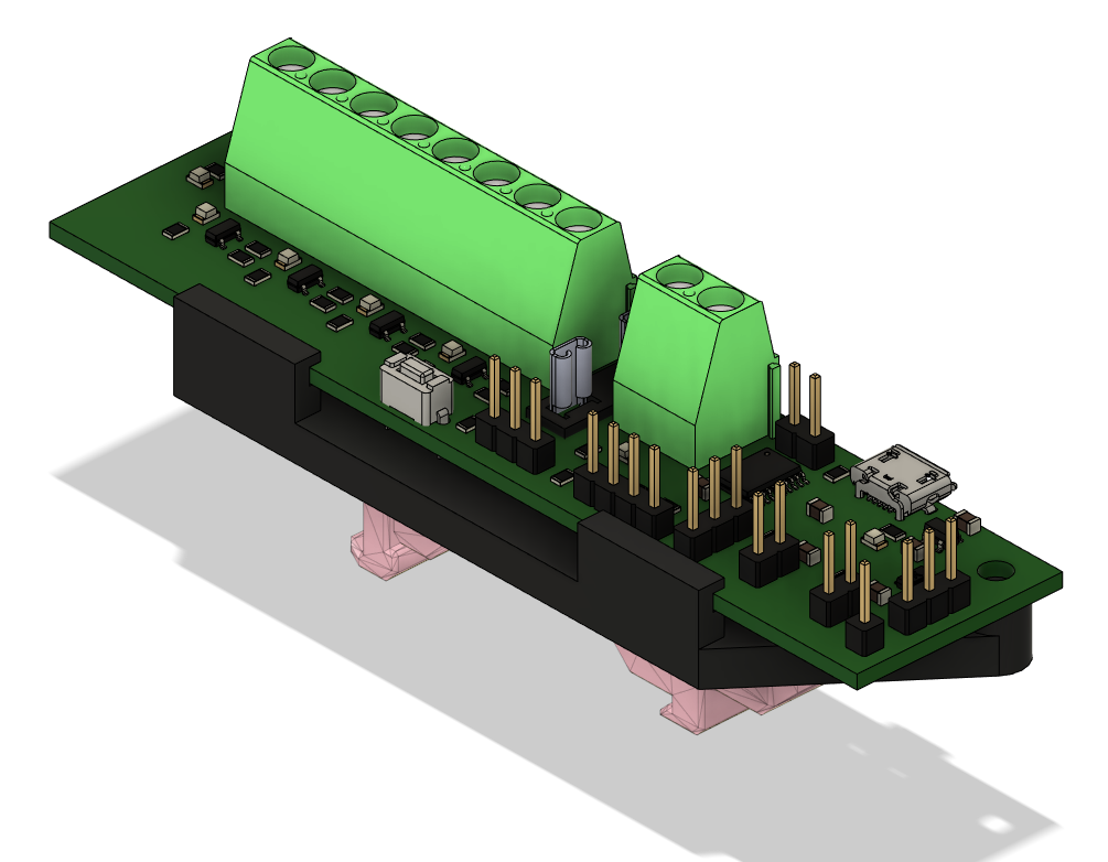 Klipper Expander DIN rail adapter par HitLuca | Téléchargez ...