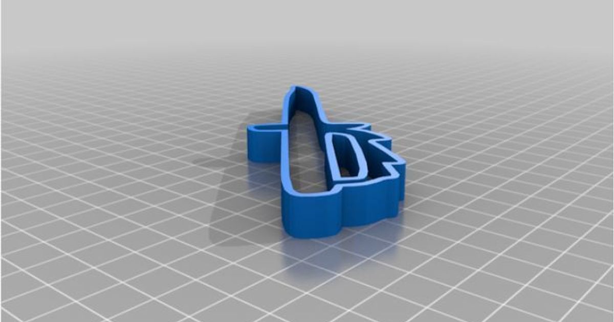 simple knife cookie cutter by Stoneman | Download free STL model ...