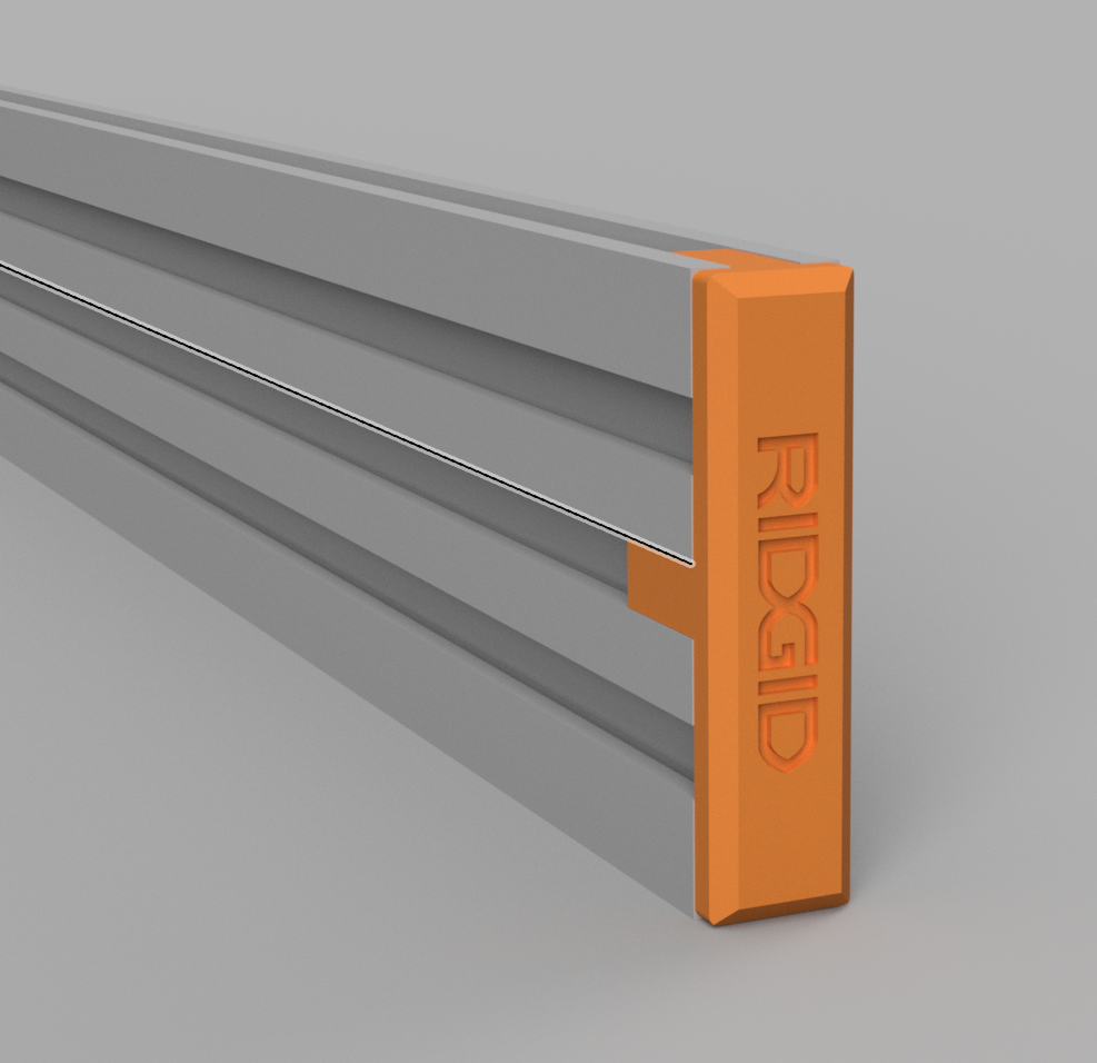 Woodhaven 4448 Track End Cap by JohnMartin | Download free STL model ...