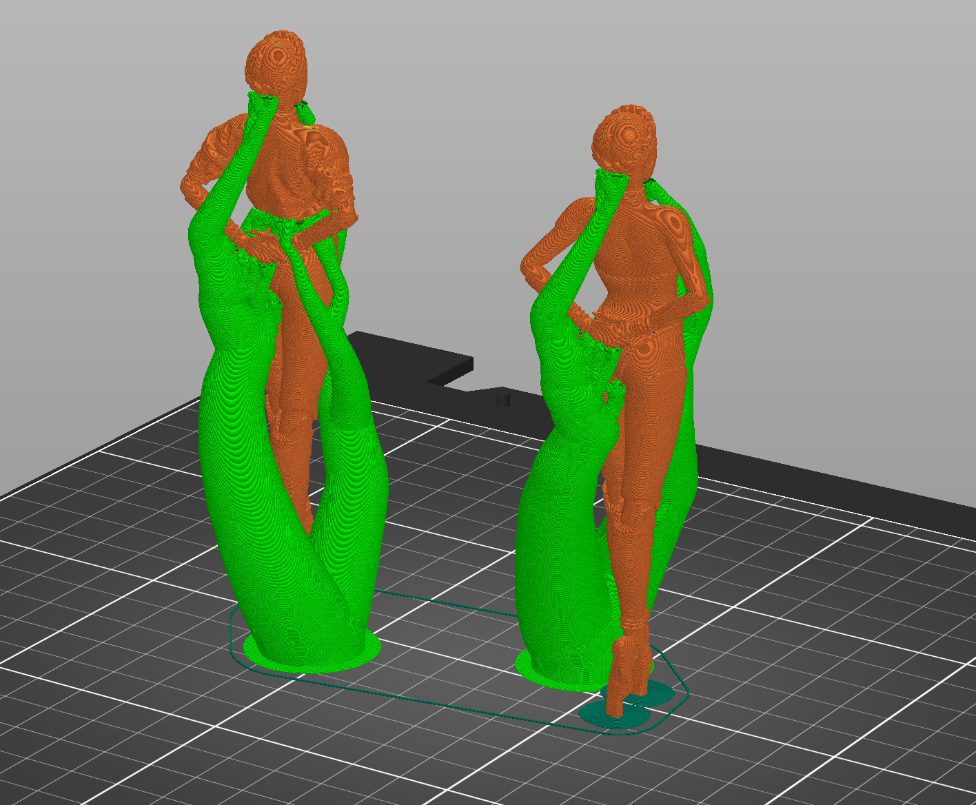 Atomic Hearts Twins with Tree Supports by EpsilonMFG | Download free STL model | Printables.com