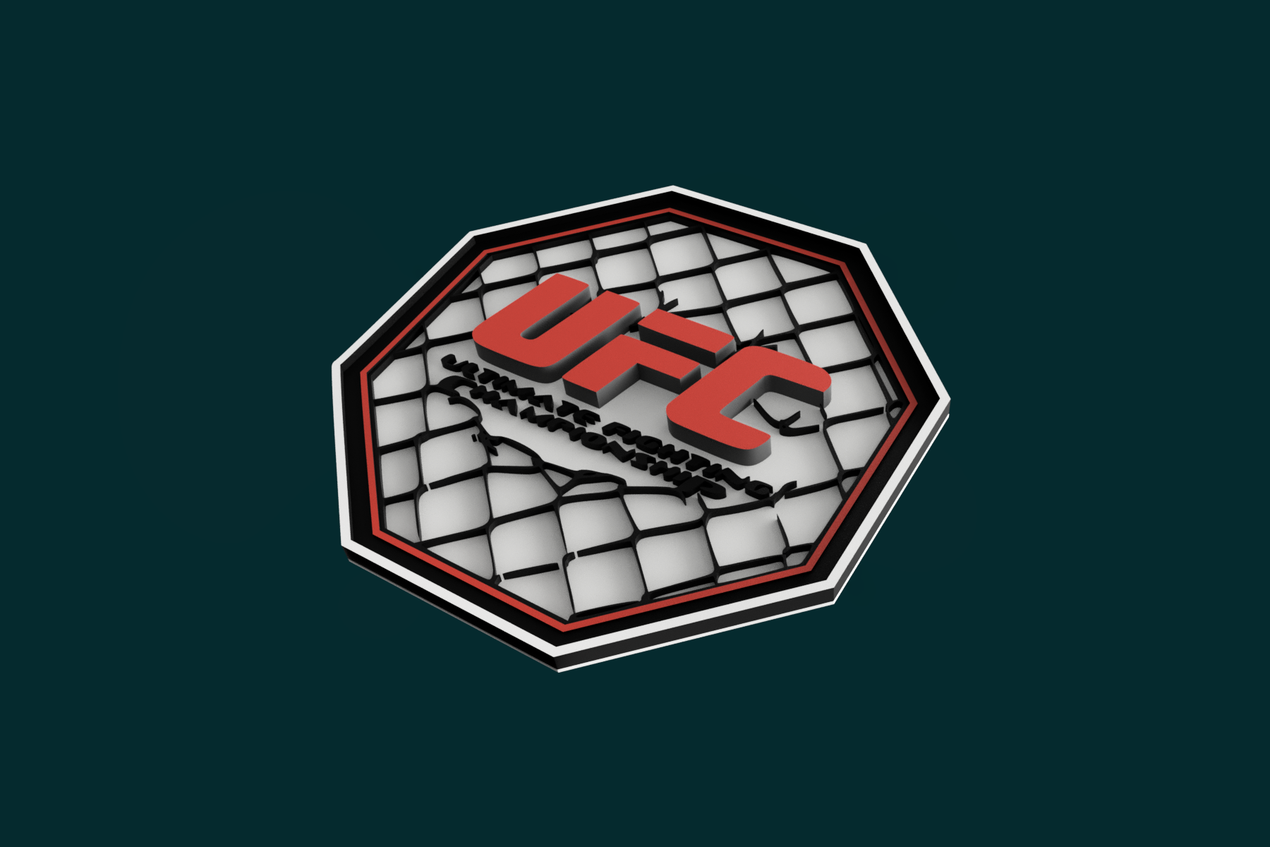 UFC wall_art by Dan Henriksen | Download free STL model | Printables.com