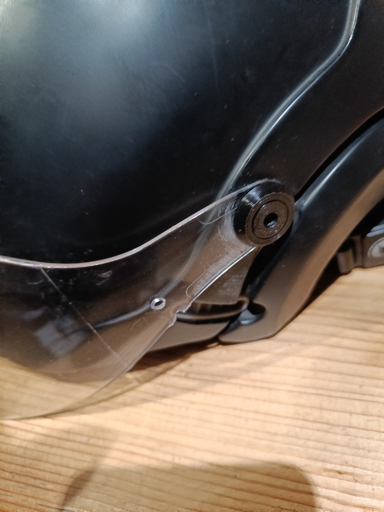Ring and M6 flathead screw for Lazer Anverz helmet vizor by BartPe ...