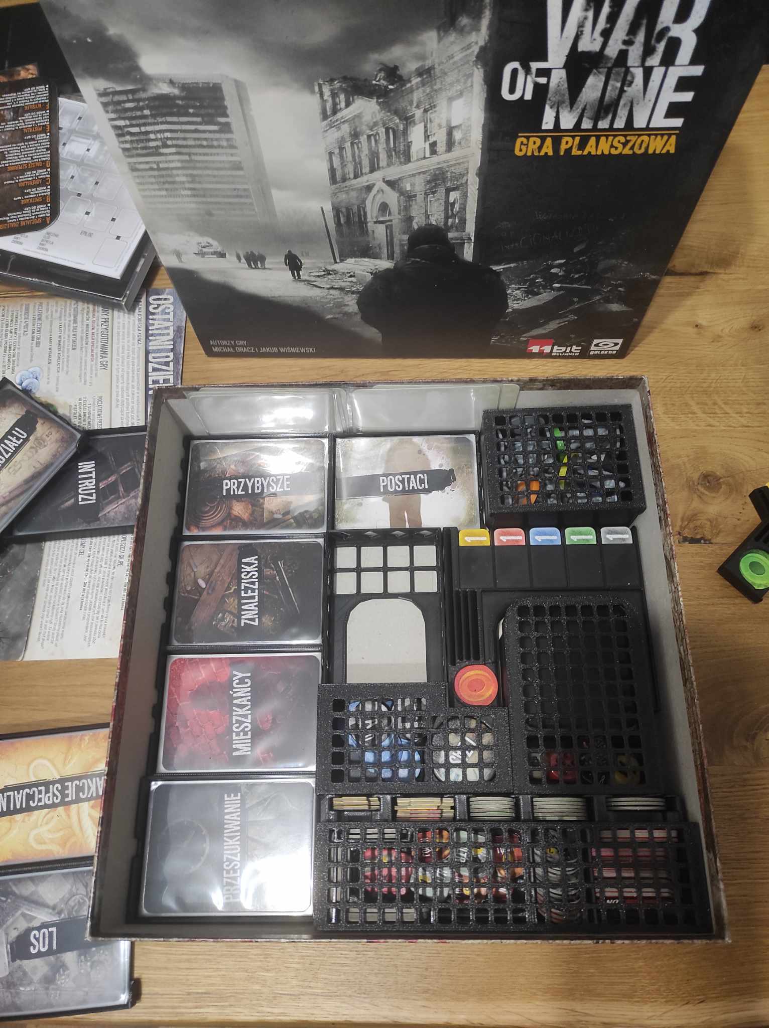 This War of Mine retail ALL IN Insert / Organizer by Sortirus ...