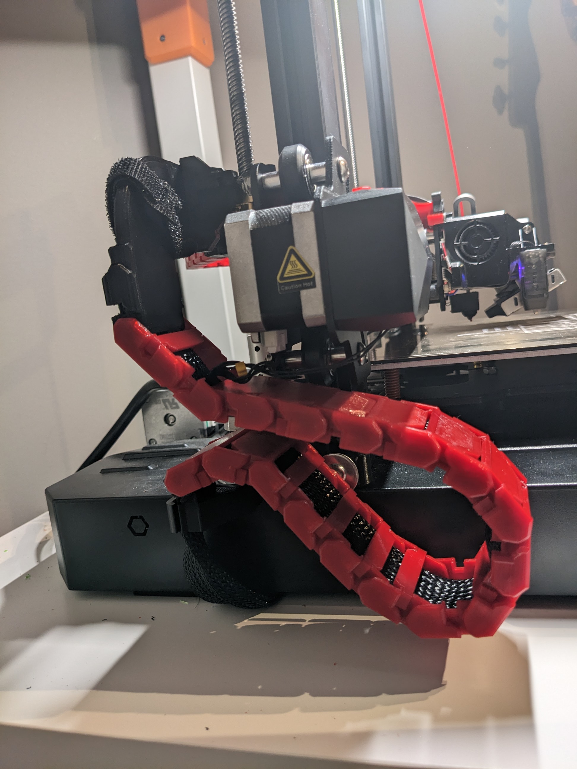 Best Ender3S1 Pro Cable Management Yet!! Built for Lack Case! by ...