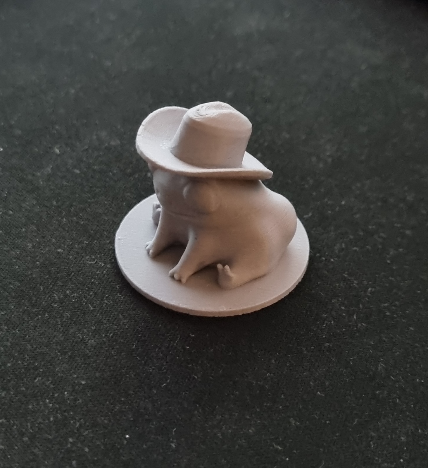Fred the Frog but he's also a Thicc Cowboy (with baseplate) by Twig ...