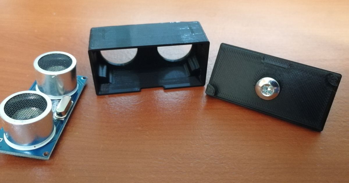 HC-SR04 minimal case by Kiko64 | Download free STL model | Printables.com