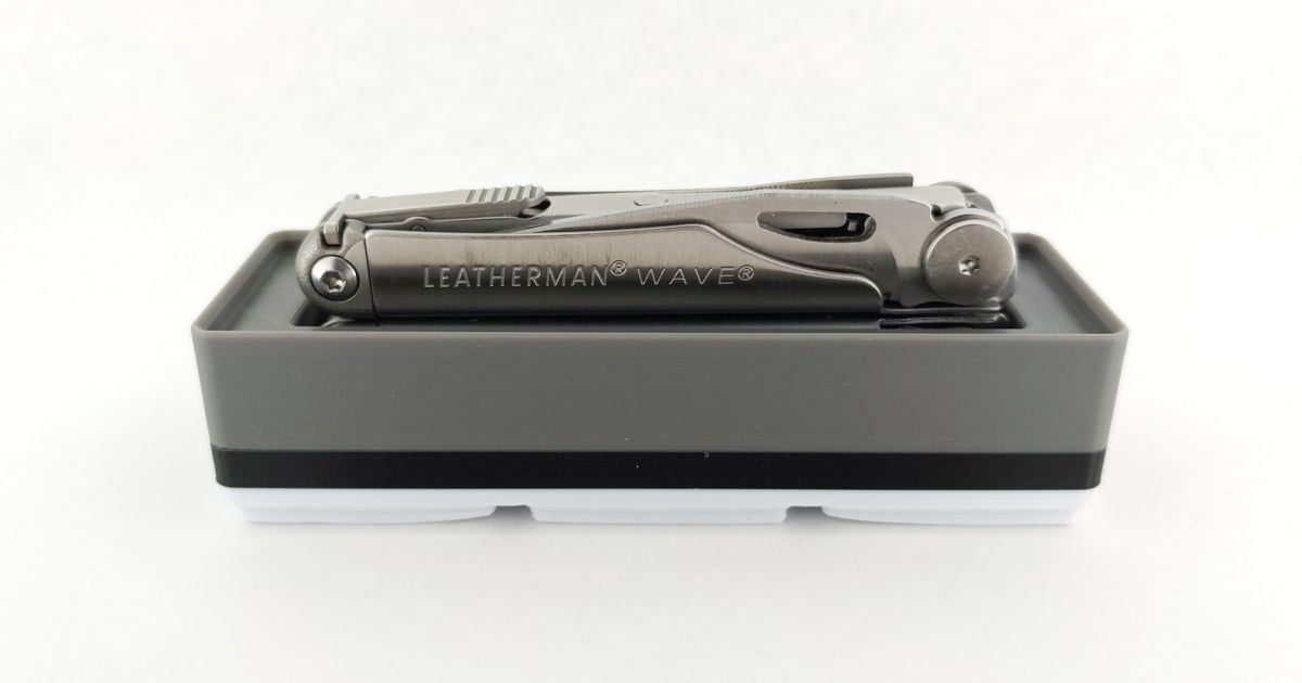 Leatherman Wave Holder for Gridfinity by Tactical Grizzly | Download ...