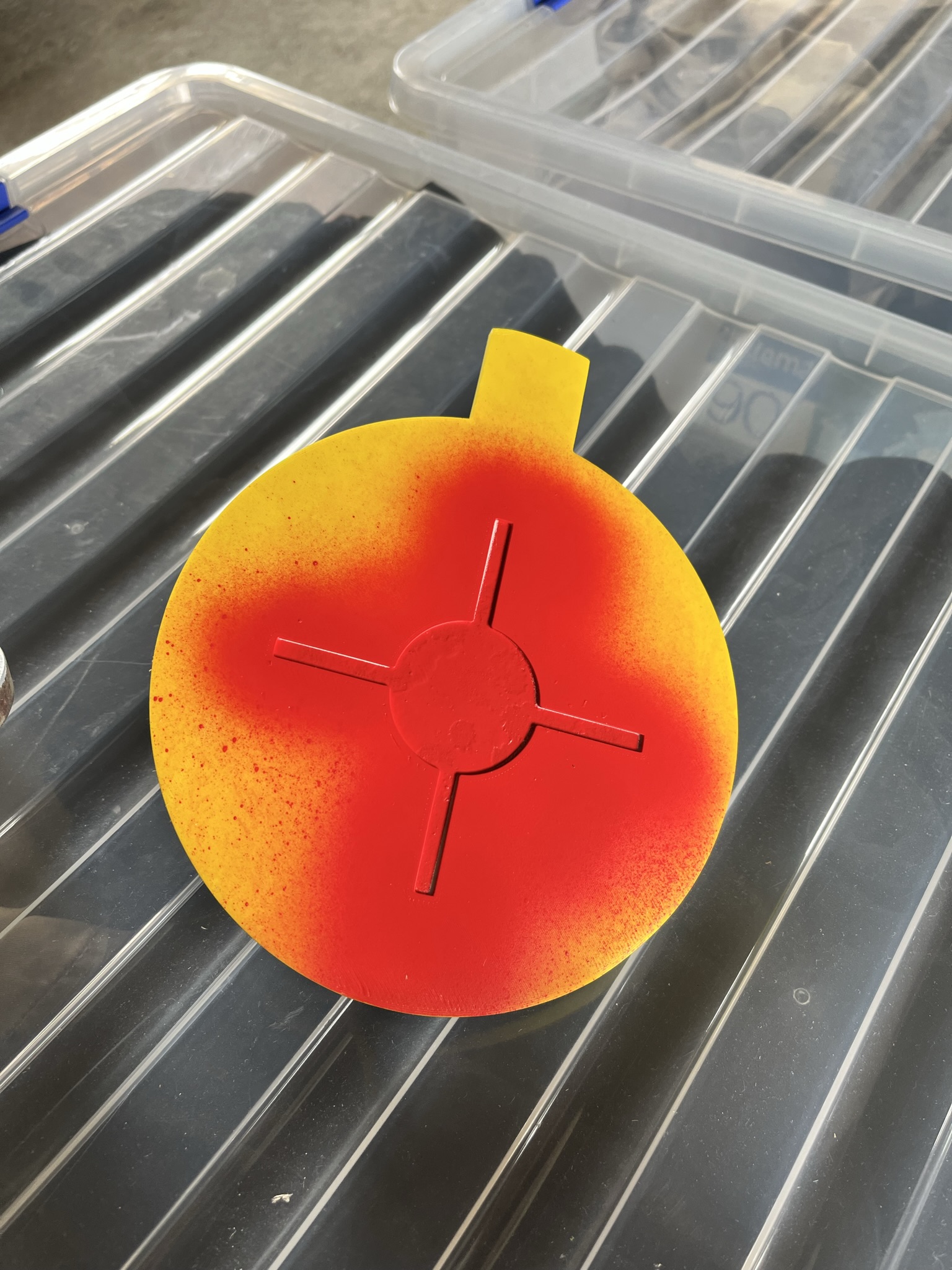 Target / bullseye Stencil by 3DJourney | Download free STL model ...