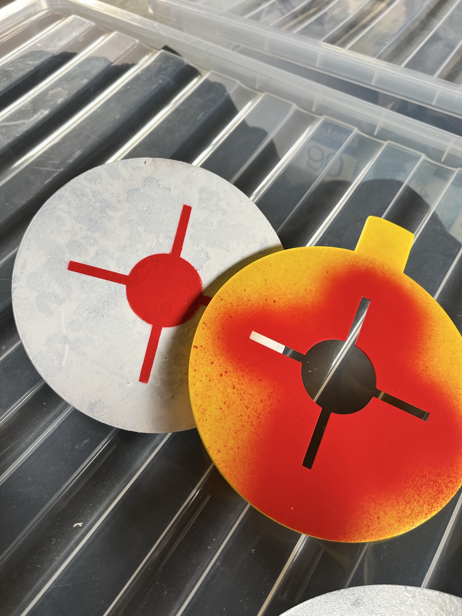 Target / bullseye Stencil by 3DJourney | Download free STL model ...
