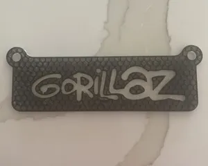 Gorillaz Keychain by Robbin Ormaza | Download free STL model ...
