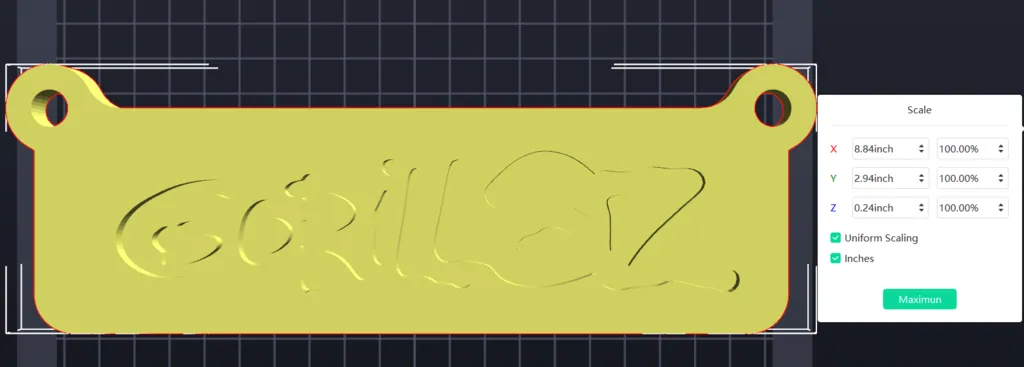 Gorillaz Sign by Robbin Ormaza | Download free STL model | Printables.com