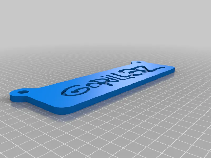 Gorillaz Sign by Robbin Ormaza | Download free STL model | Printables.com