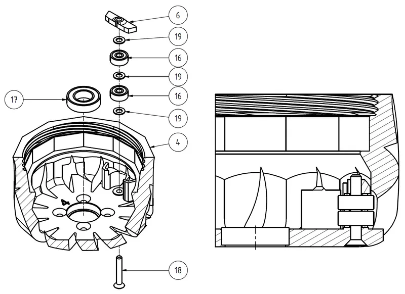 ToroSpin (Toroidal Propeller Launcher) by Kocyns | Download free STL ...
