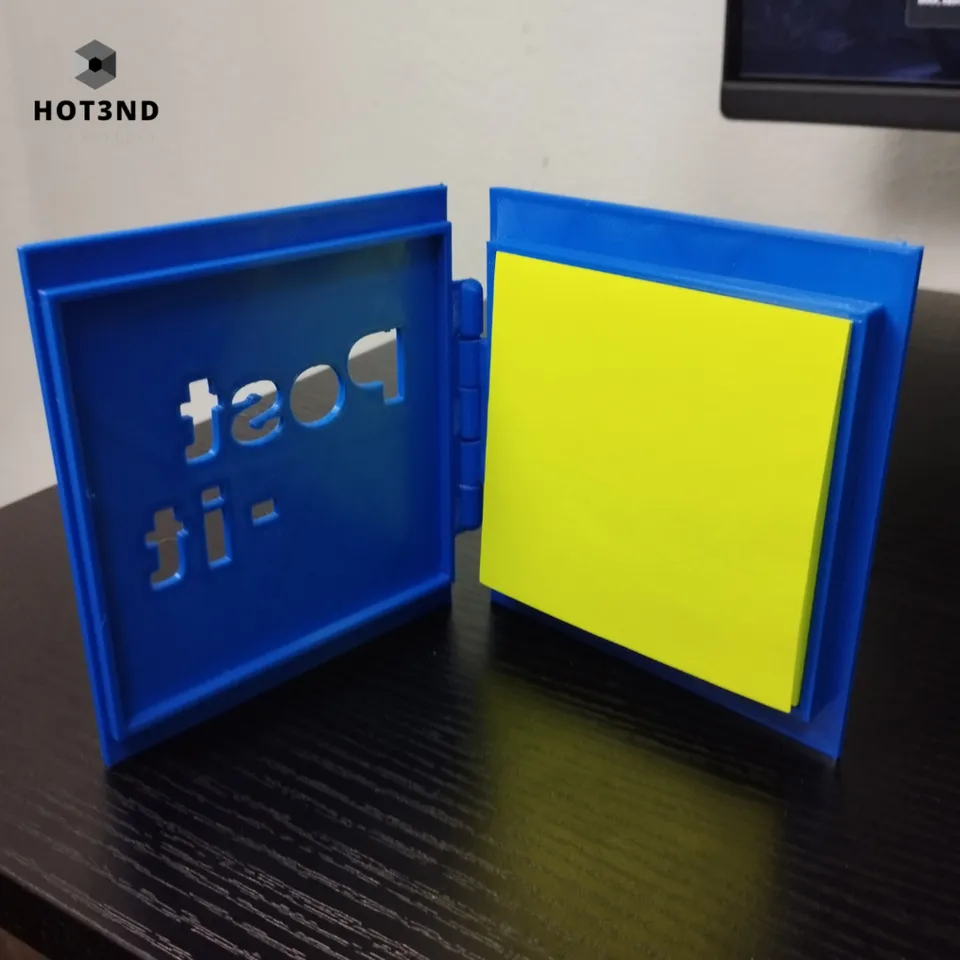 POST-IT NOTE COVER PRINT-IN-PLACE by Hot3nd | Download free STL model ...