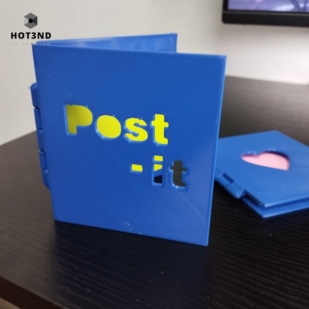 POST-IT NOTE COVER PRINT-IN-PLACE by Hot3nd | Download free STL model ...