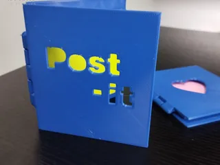 POST-IT NOTE COVER PRINT-IN-PLACE by Hot3nd | Download free STL model ...