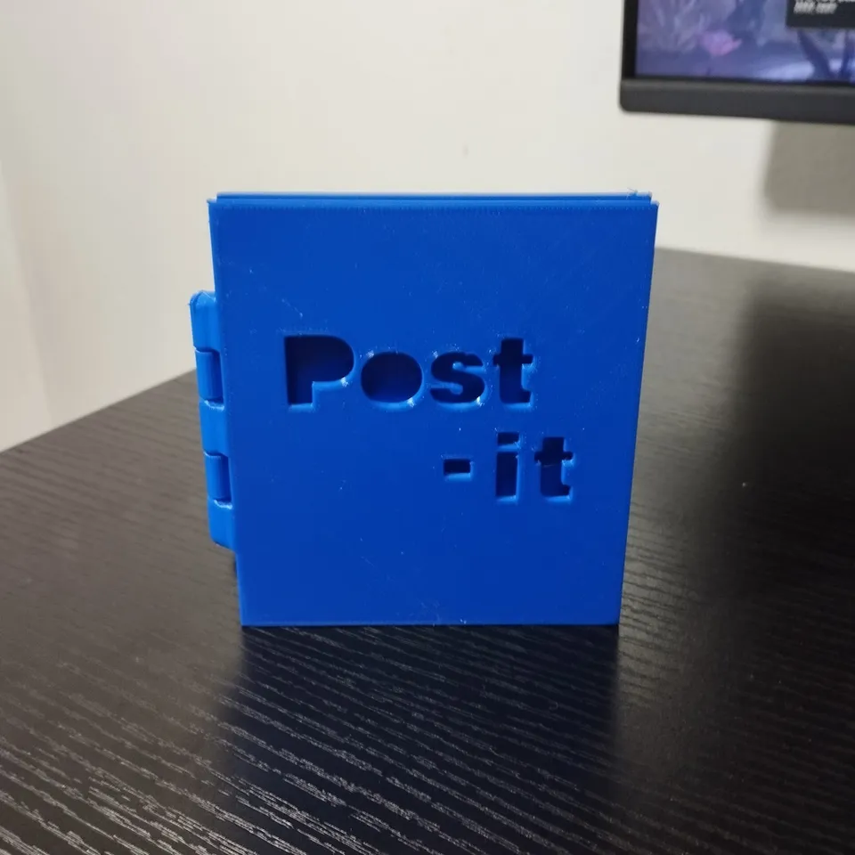 POST-IT NOTE COVER PRINT-IN-PLACE by Hot3nd | Download free STL model ...
