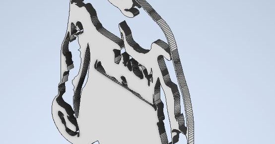 Mike Tyson Outline 2D Wall Art od autora kasper christensen | Stáhněte ...