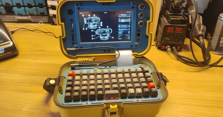 AT-B3 cyberdeck by Senonu | Download free STL model | Printables.com