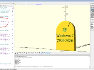 Windows 7 Gravestone by dexcube | Download free STL model | Printables.com