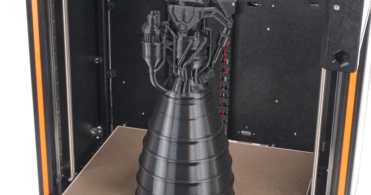 Rocket Engine by Prusa Research | Download free STL model | Printables.com