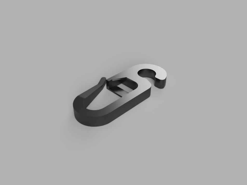 Curtain hook 5mm by mac310 | Download free STL model | Printables.com