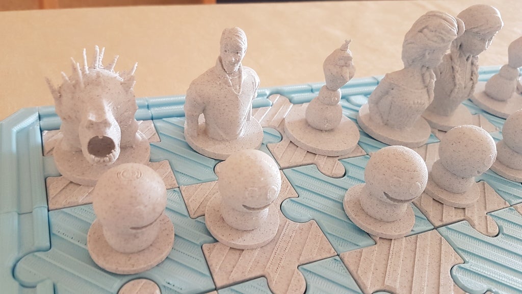 Frozen chess by lolo_aguirre | Download free STL model | Printables.com